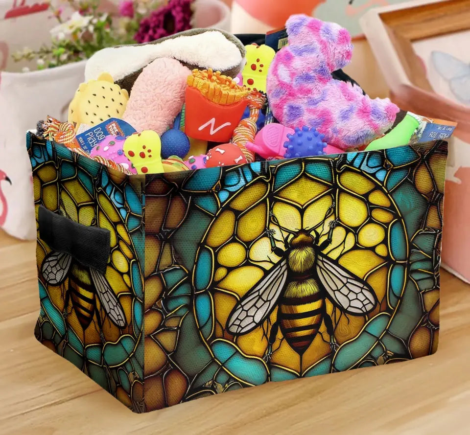 Custom Personalized Honey Bee Storage Box - Animal Decorations Gift Id ...