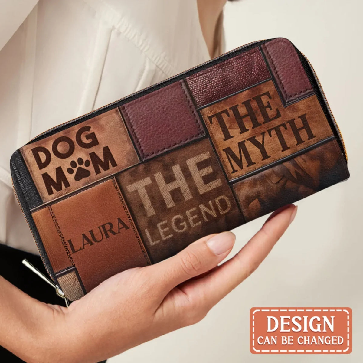 Personalized Dog Mom Long Wallet - Mother's Day Gift Idea For Dog Love ...